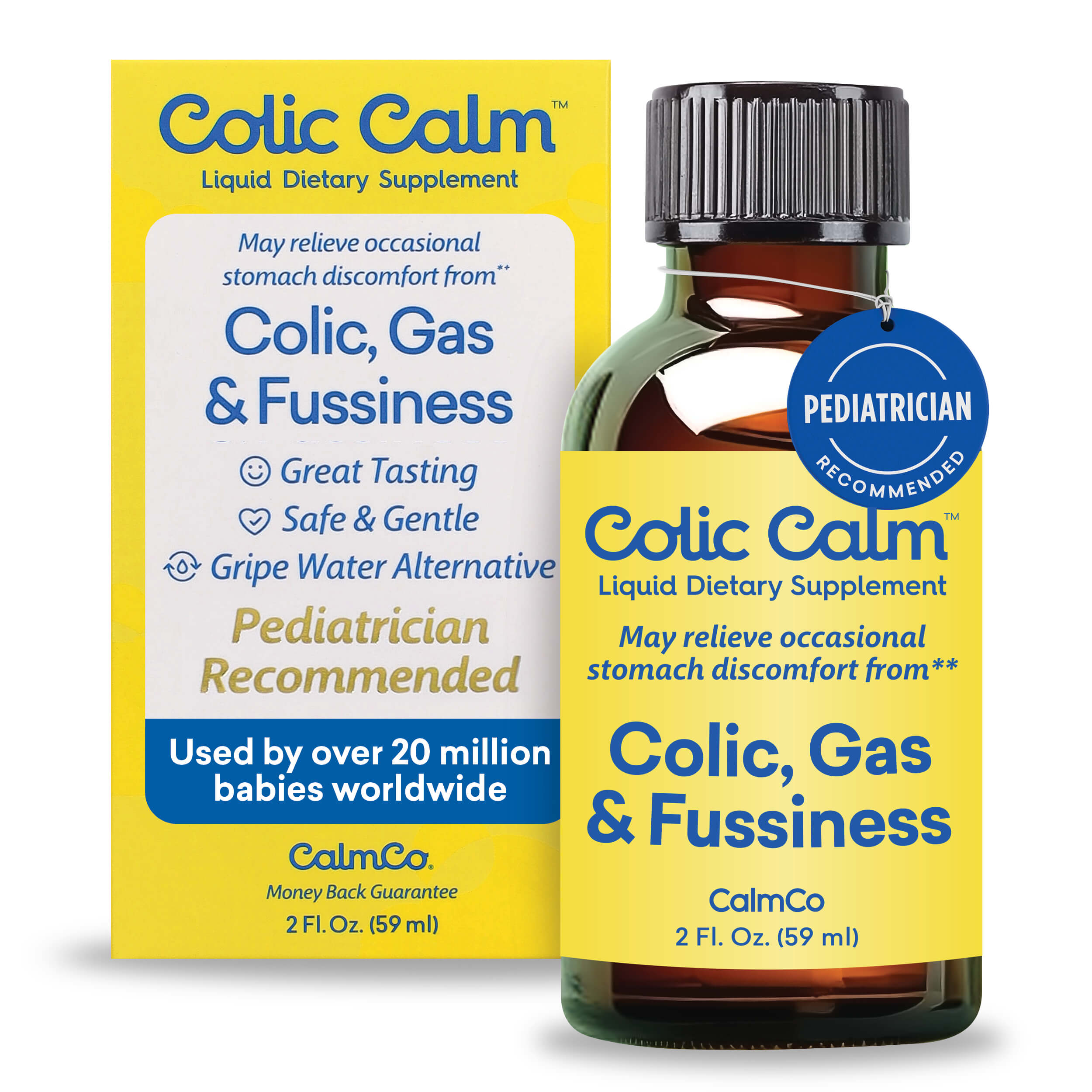 Colic Calm Liquid Dietary Supplement Gripe Water